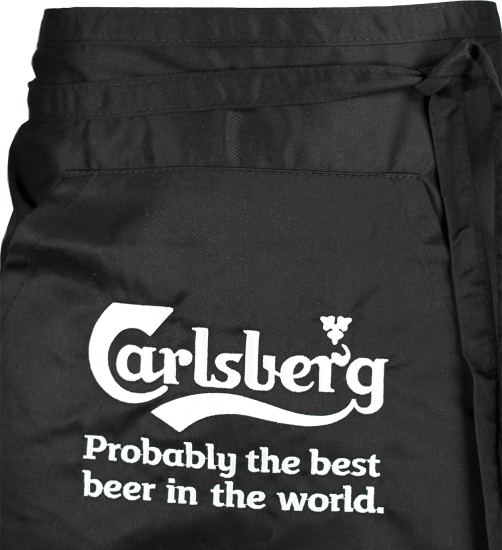 Carlsberg Waist Apron Black - Carlsberg Brand Store