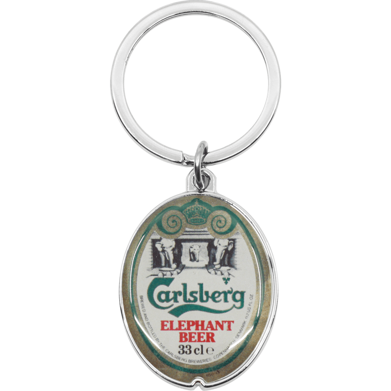 Carlsberg Elephant Gate Metal Keyring - Carlsberg Brand Store